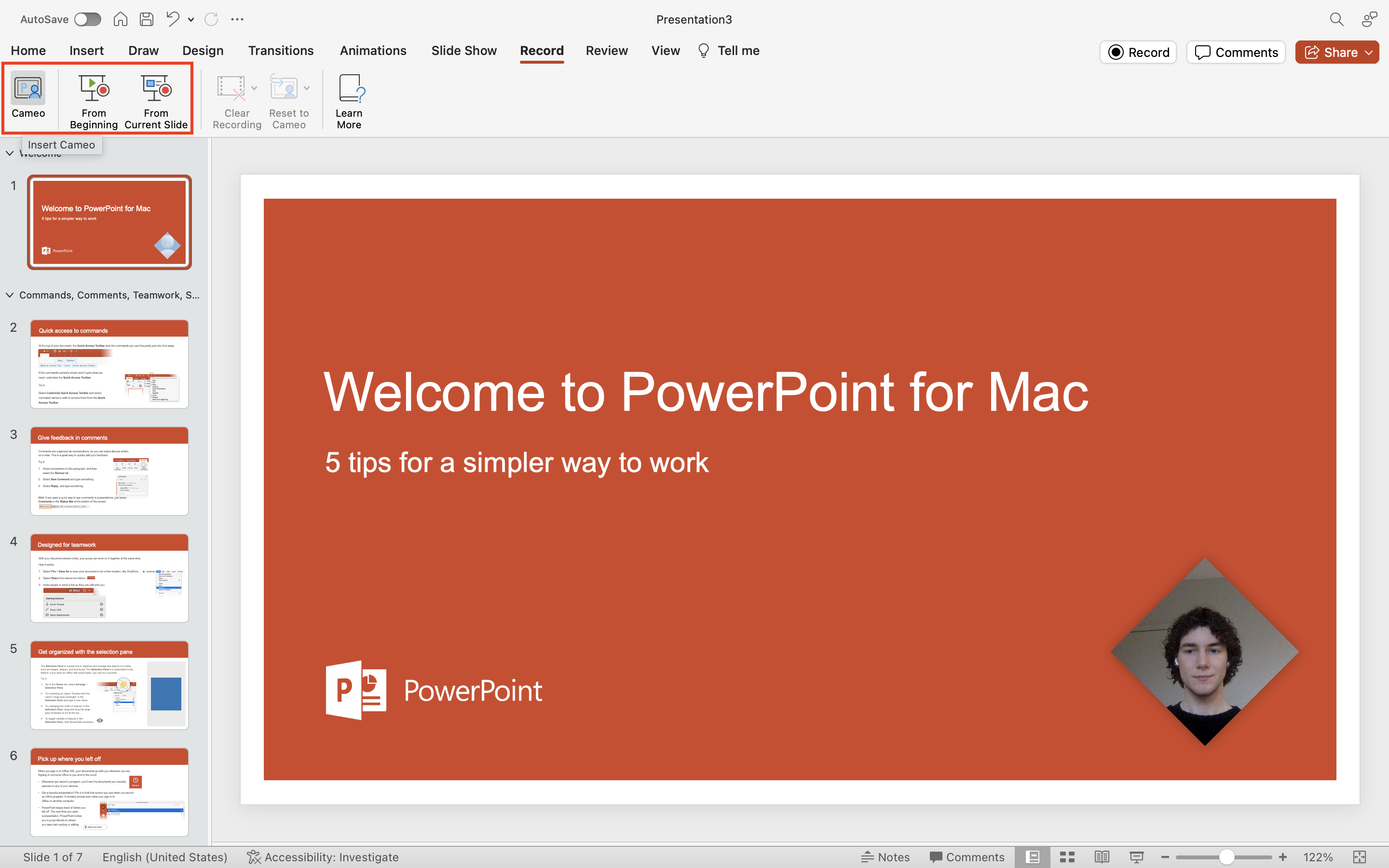 How to Video Record Yourself Presenting a PowerPoint
